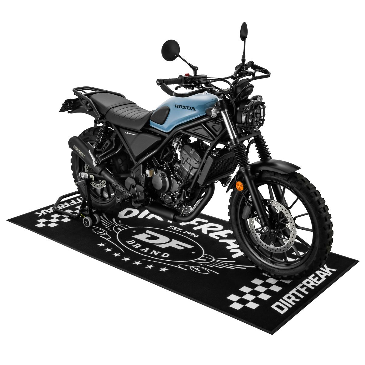 DIRTFREAK レーシングフロアマット DIRTFREAK Vintage| Dirtbikeplus (ダートバイクプラス)