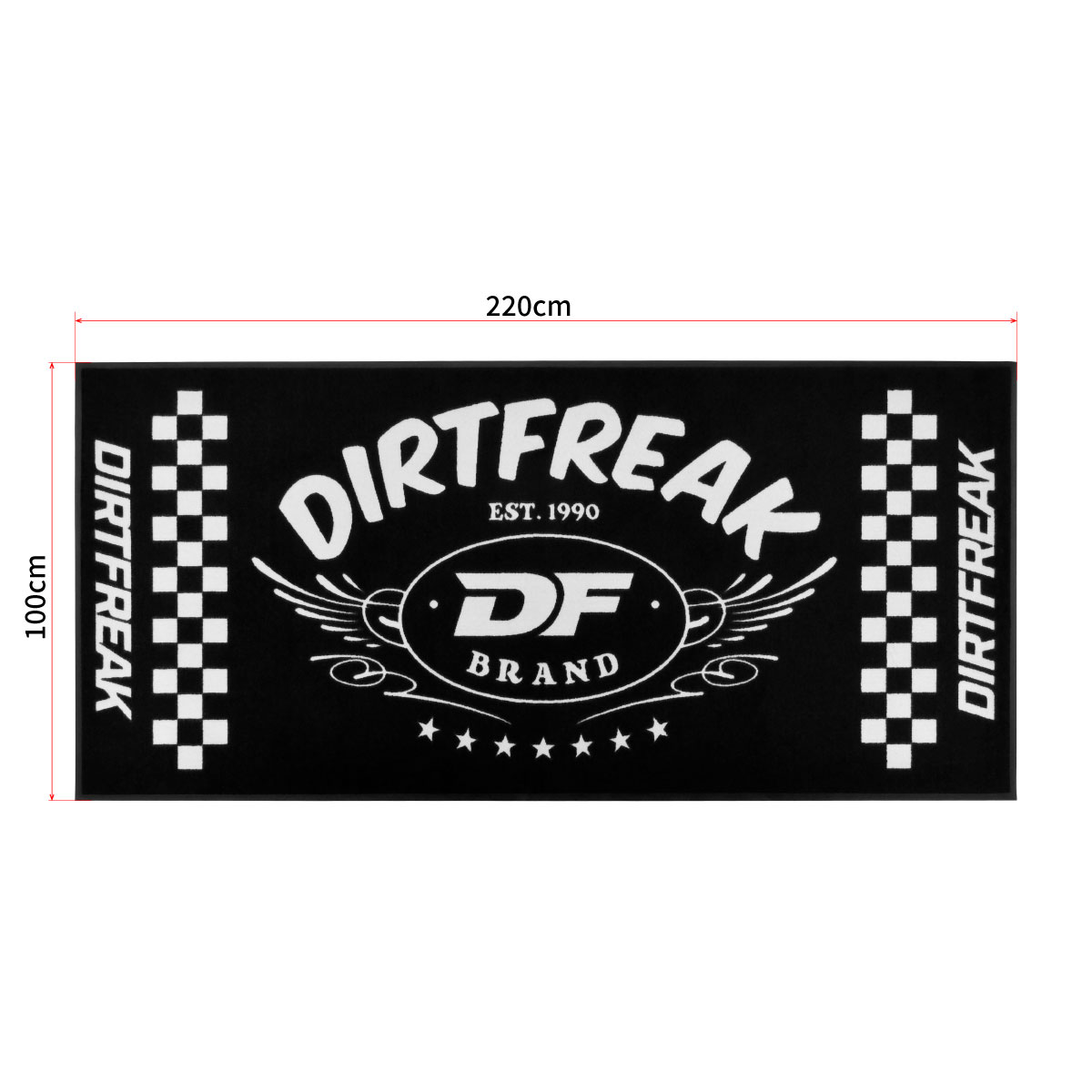 DIRTFREAK レーシングフロアマット DIRTFREAK Vintage| Dirtbikeplus (ダートバイクプラス)