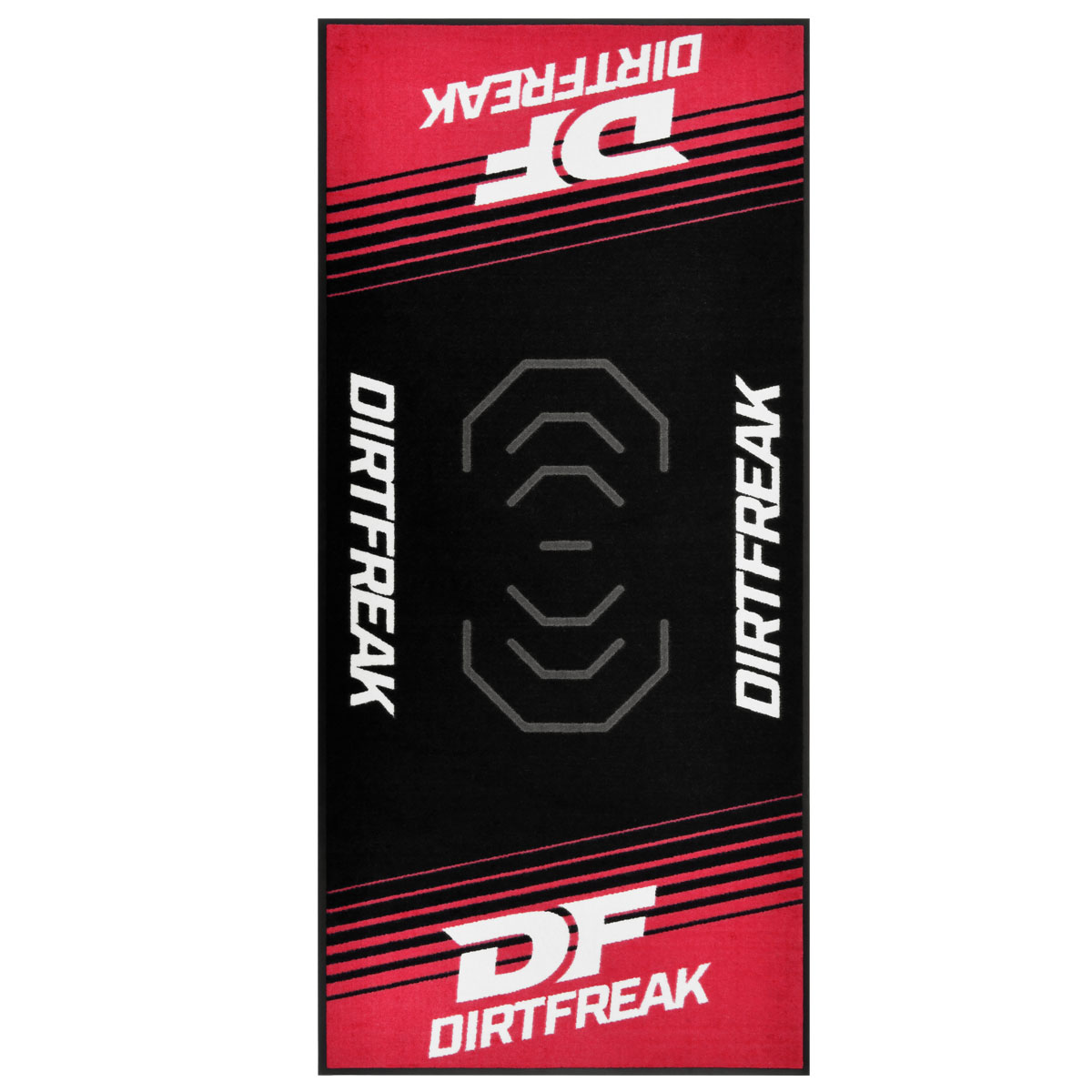 DIRTFREAK レーシングフロアマット DIRTFREAK レッド/ブラック| Dirtbikeplus (ダートバイクプラス)